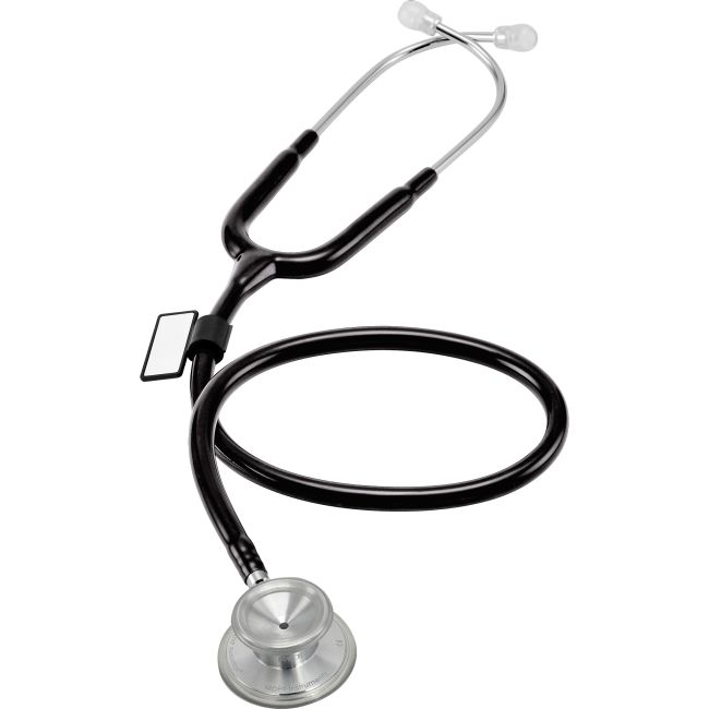 MDF Acoustica Lightweight Dual Head Stethoscope- Black (MDF747XP11 ...